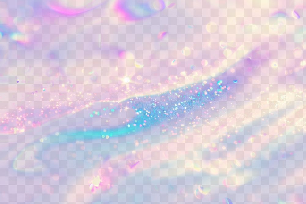 Vibrant iridescent glittery abstract png | Free PNG - rawpixel