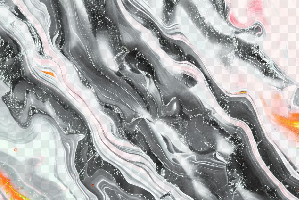 Vibrant abstract fluid png overlay | Free PNG - rawpixel