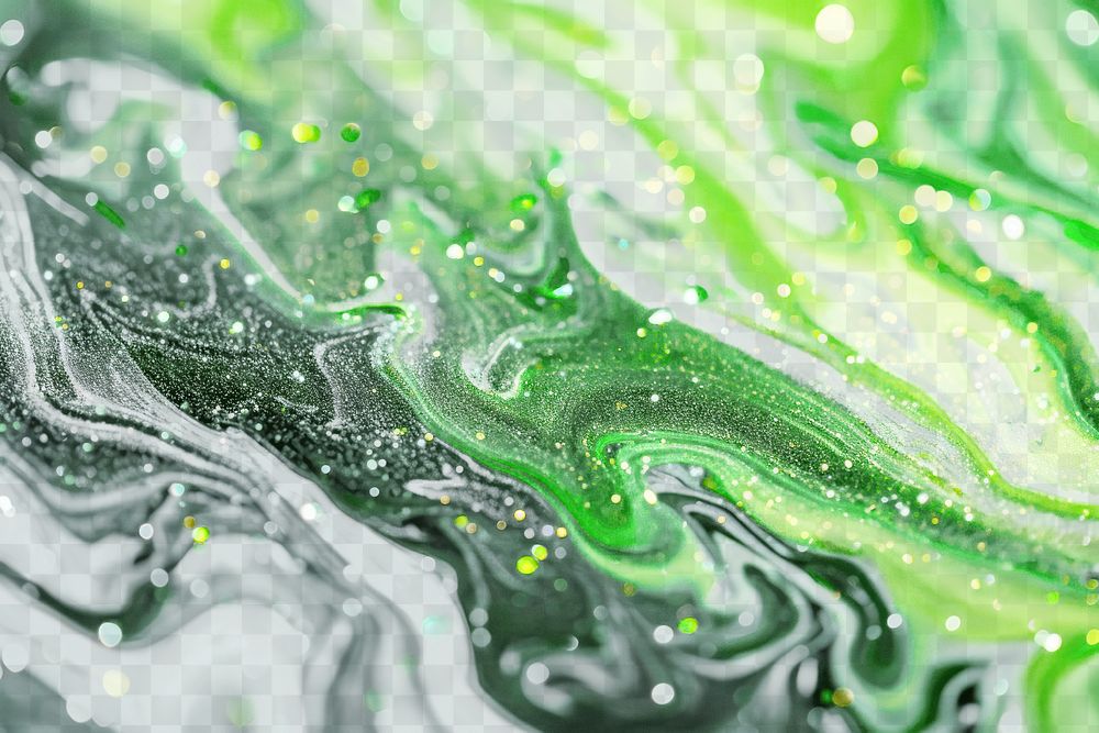 Vibrant Green Abstract Fluid Png Free Png Rawpixel
