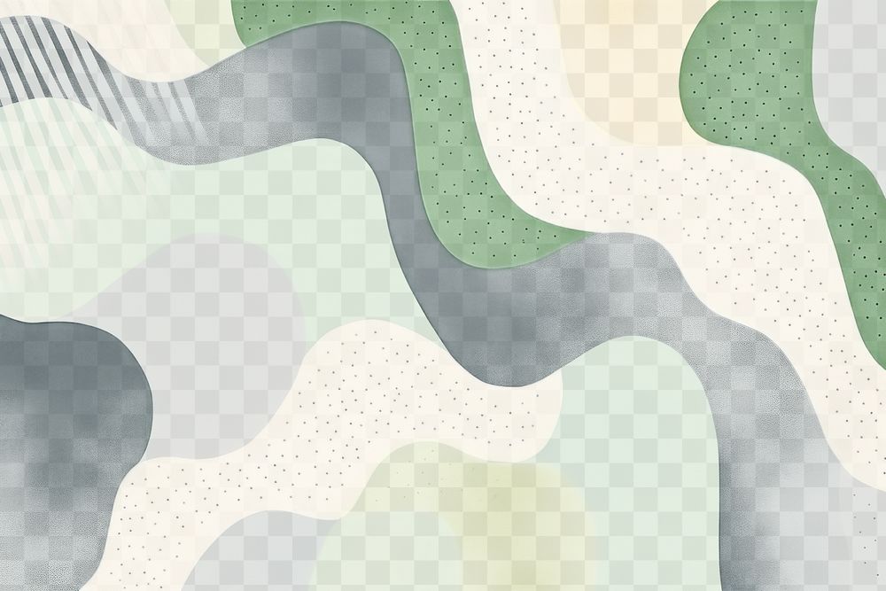 Abstract wavy green pattern png | Free PNG - rawpixel