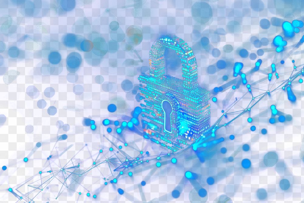 PNG Abstract Particle Technology Background | Free PNG - rawpixel