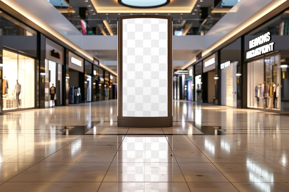 PNG mall digital ad sign | Free PNG - rawpixel