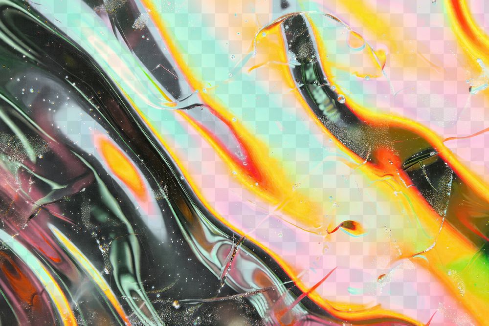 Vibrant abstract liquid colors png | Free PNG - rawpixel