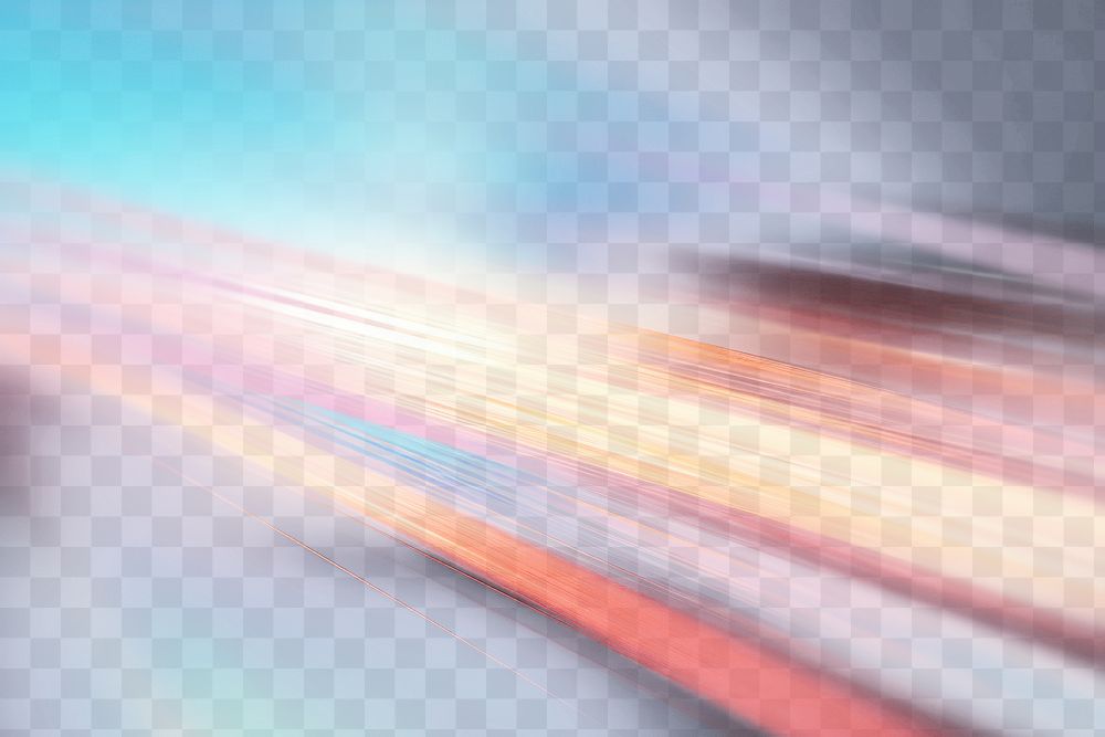 Vibrant abstract light streaks png | Free PNG - rawpixel
