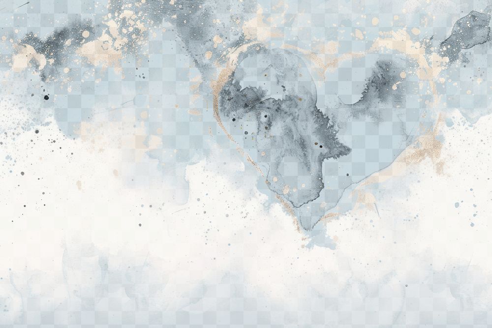 Abstract watercolor heart png paint | Free PNG - rawpixel