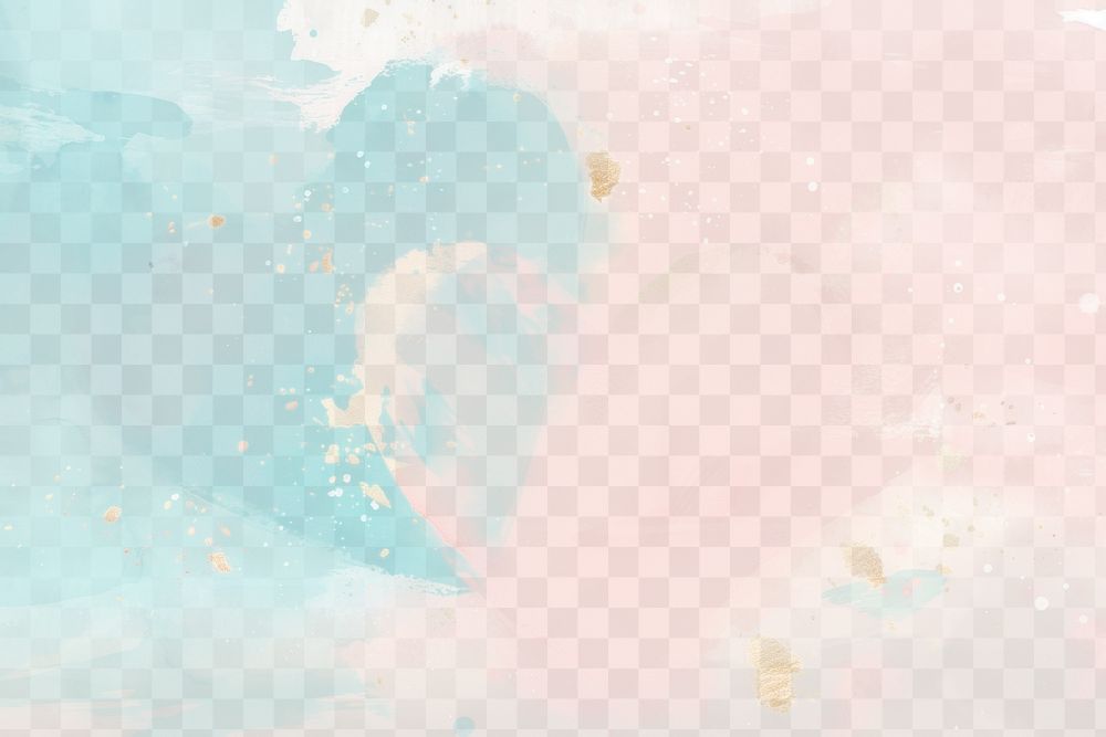 Abstract watercolor heart png paint | Free PNG - rawpixel