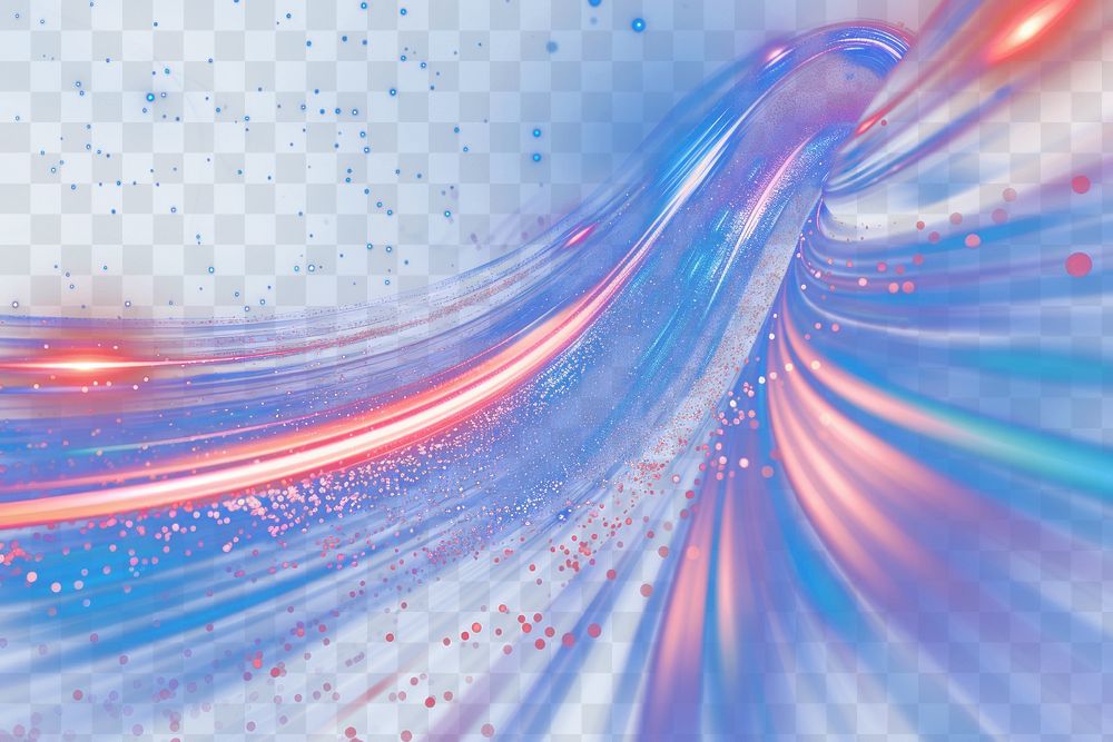 Vibrant abstract light streaks png | Free PNG - rawpixel