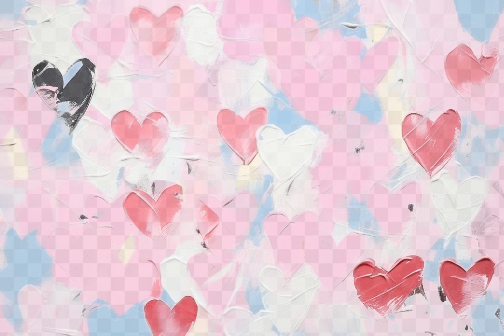 Vibrant abstract heart png paint | Free PNG - rawpixel