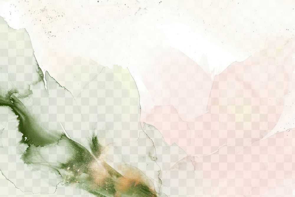 Abstract watercolor floral png paint | Free PNG - rawpixel