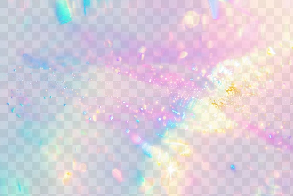 Vibrant holographic glitter png overlay | Free PNG - rawpixel