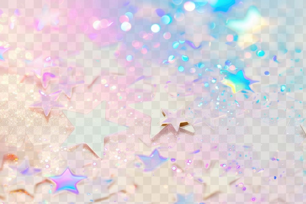 Colorful sparkling starry png overlay | Free PNG - rawpixel