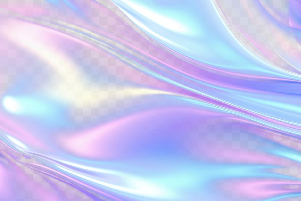 Iridescent fluid holographic abstract png | Free PNG - rawpixel