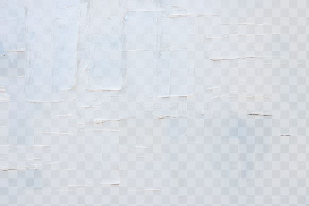 Textured abstract white plaster png | Free PNG - rawpixel