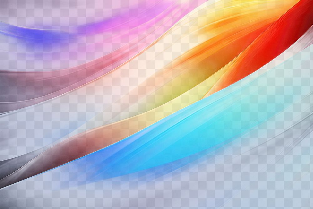 Vibrant abstract colorful gradient png | Free PNG - rawpixel