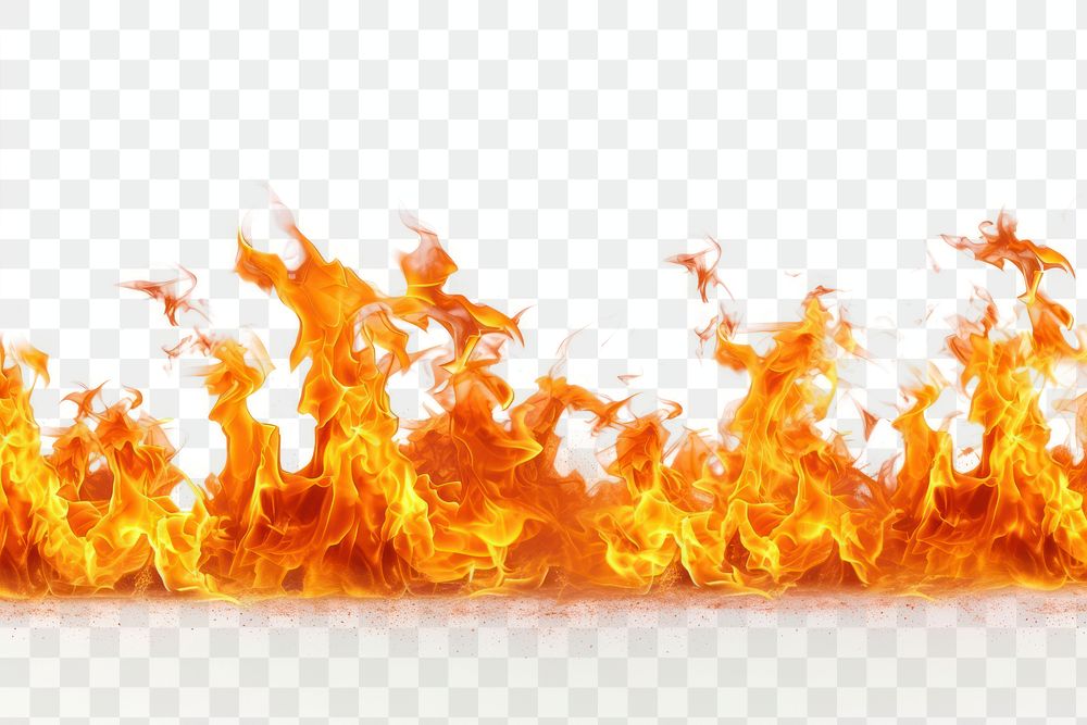 PNG Flame bottom border bonfire | Free PNG - rawpixel