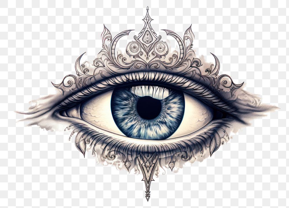 PNG Drawing sketch eye illustrated. | Free PNG - rawpixel