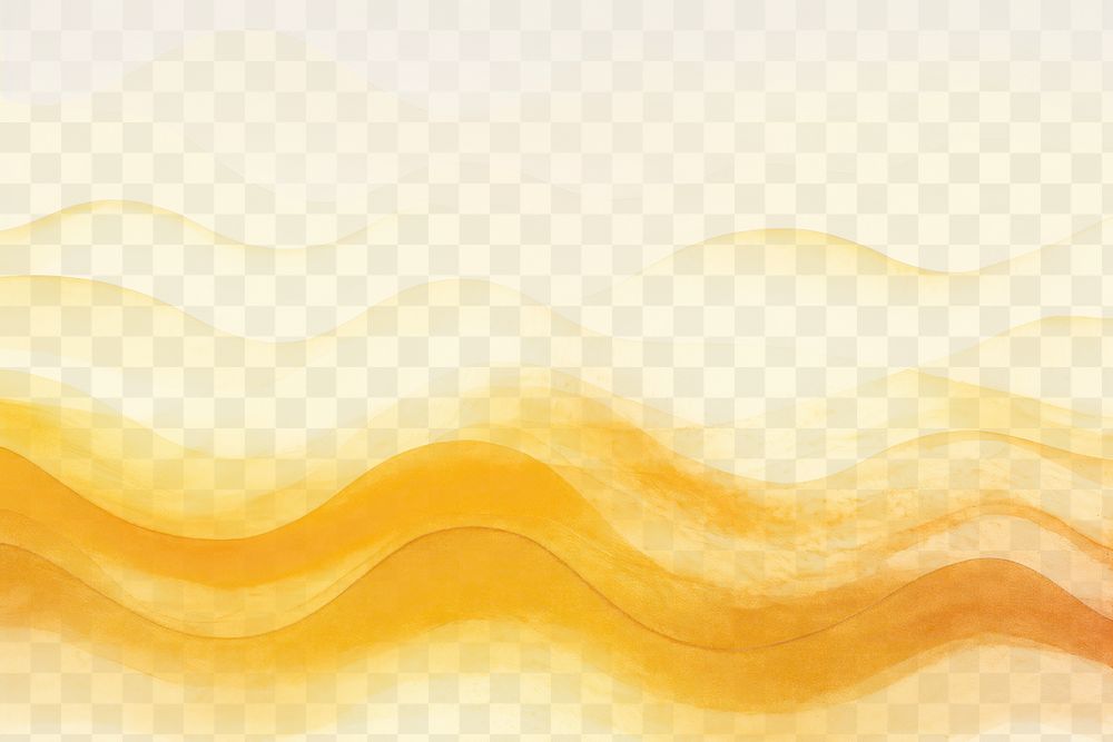 Abstract yellow wavy gradient png | Free PNG - rawpixel
