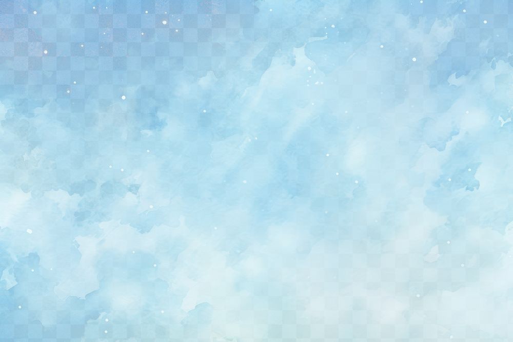 Dreamy watercolor sky png paint | Free PNG - rawpixel
