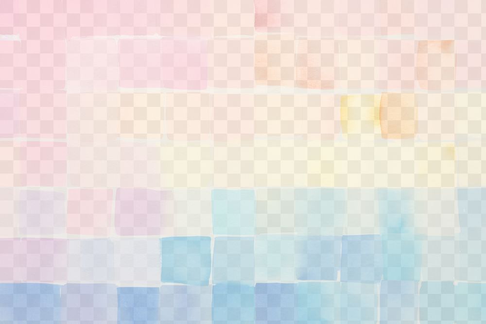 Colorful watercolor square png paint | Free PNG - rawpixel