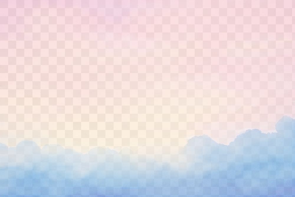 Vibrant watercolor sky png paint | Free PNG - rawpixel