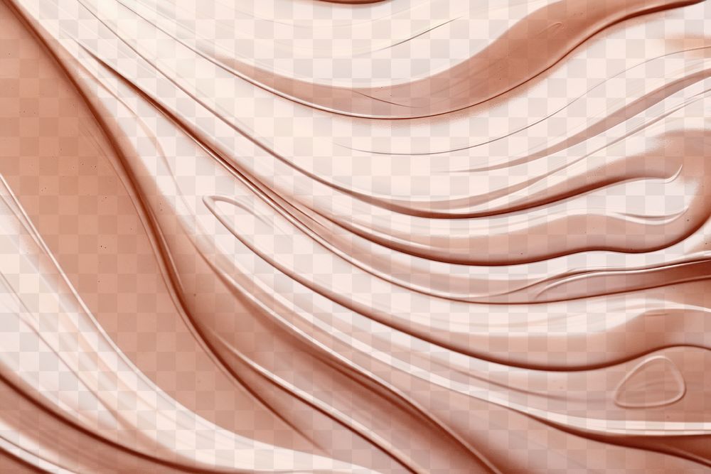 Smooth abstract orange png paint | Free PNG - rawpixel