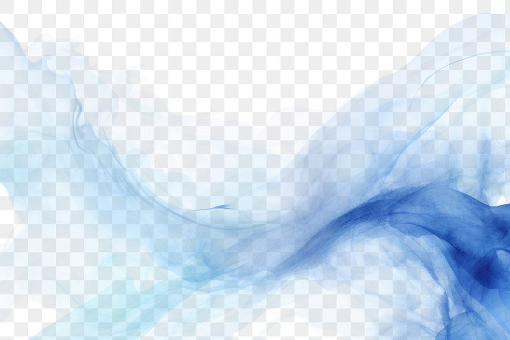 Abstract blue fluid wave png | Free PNG - rawpixel