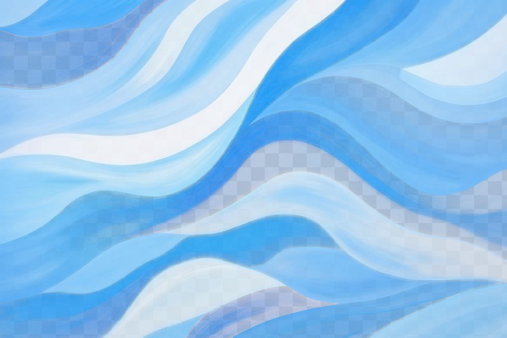 Abstract blue wave pattern png | Free PNG - rawpixel
