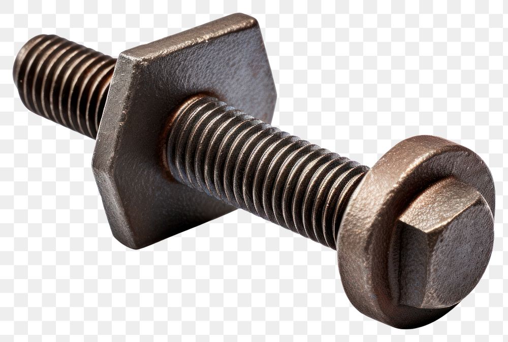 PNG Bolt white background equipment | Free PNG - rawpixel