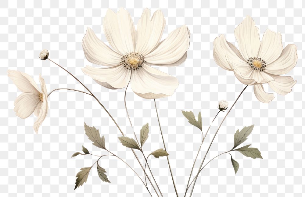 PNG Botanical illustration spring flower | Free PNG - rawpixel