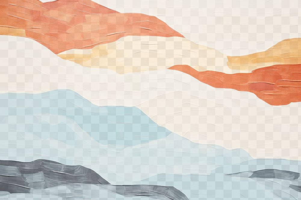 Abstract colorful mountain png paint | Free PNG - rawpixel