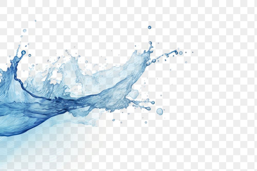 Abstract blue paint splash png | Free PNG - rawpixel