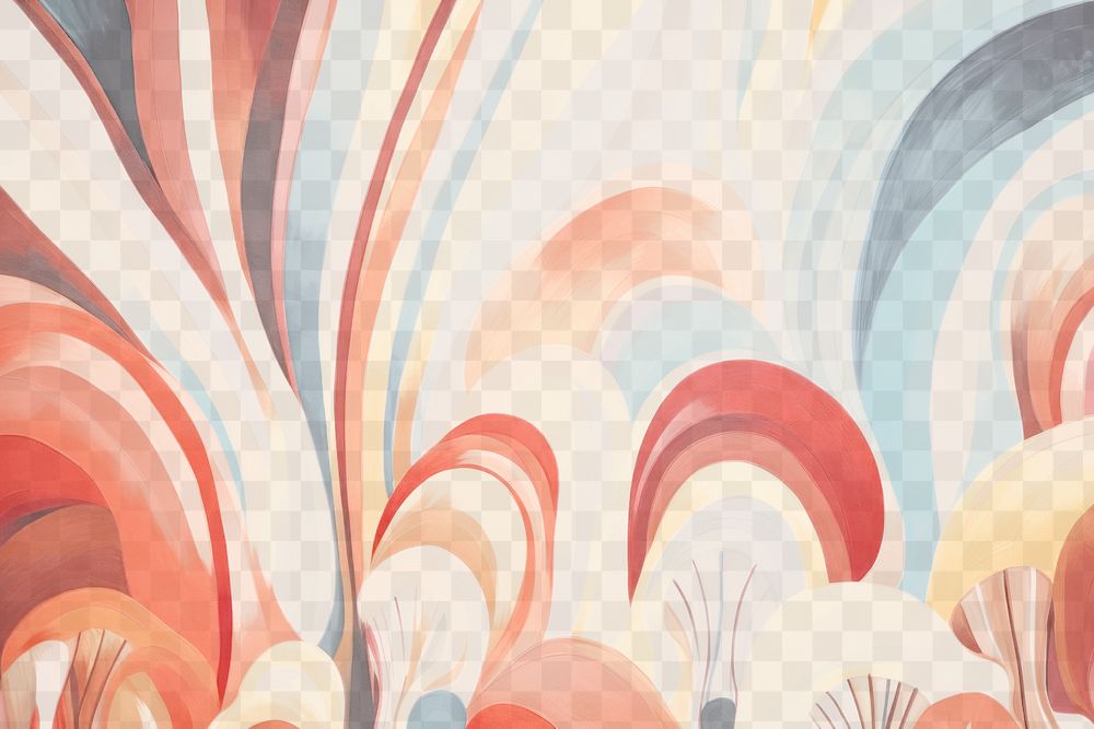 Vibrant abstract flowing curves png | Free PNG - rawpixel