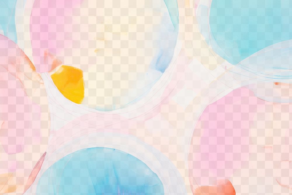 Vibrant abstract watercolor circles png | Free PNG - rawpixel
