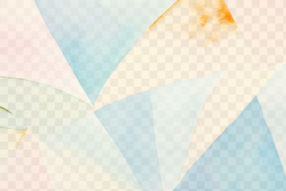Abstract watercolor geometric png paint | Free PNG - rawpixel