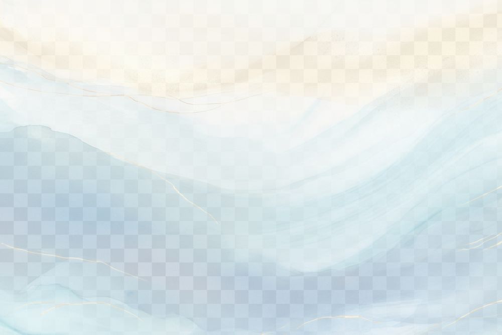 Abstract watercolor ocean waves png | Free PNG - rawpixel