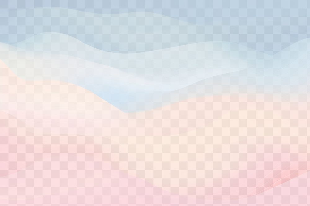 Abstract pastel gradient waves png | Free PNG - rawpixel