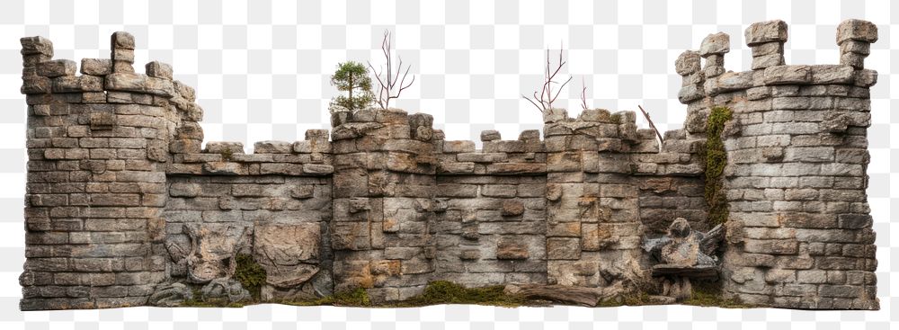 PNG Medieval castle wall architecture | Free PNG - rawpixel