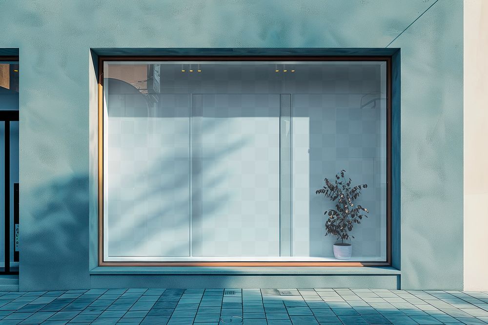 PNG storefront display mockup, transparent | Premium PNG - rawpixel