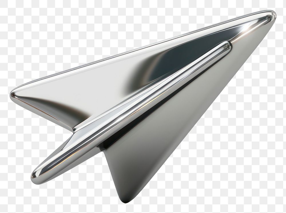 Cursor icon chrome material weaponry | Free PNG Illustration - rawpixel