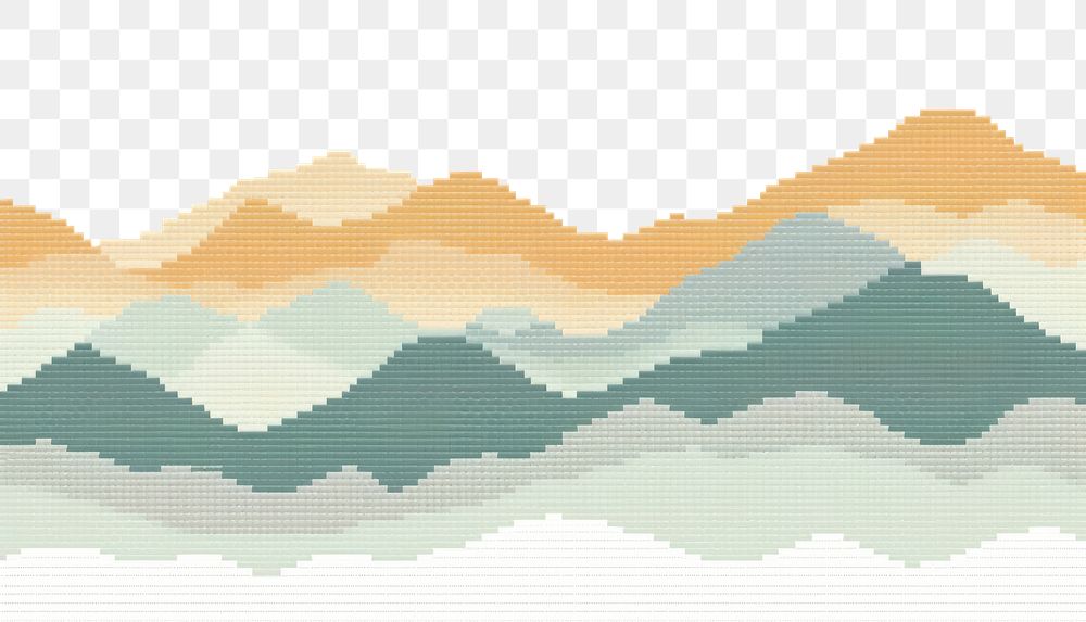 PNG Colorful abstract mountain landscape | Free PNG - rawpixel