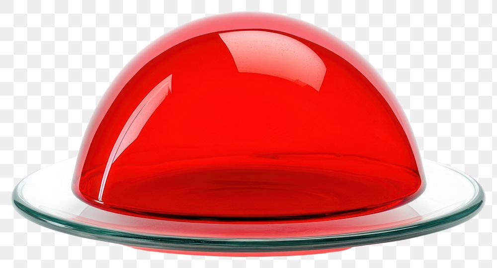 red open dome shape electronics | Free PNG - rawpixel