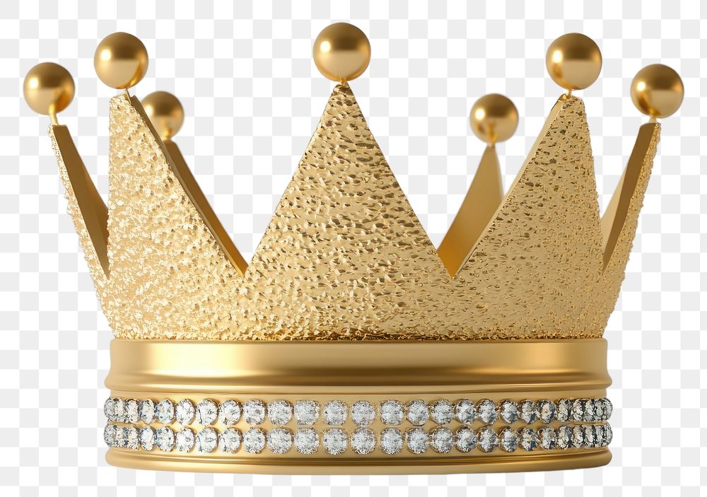 Gold crown accessories accessory festival. | Free PNG - rawpixel