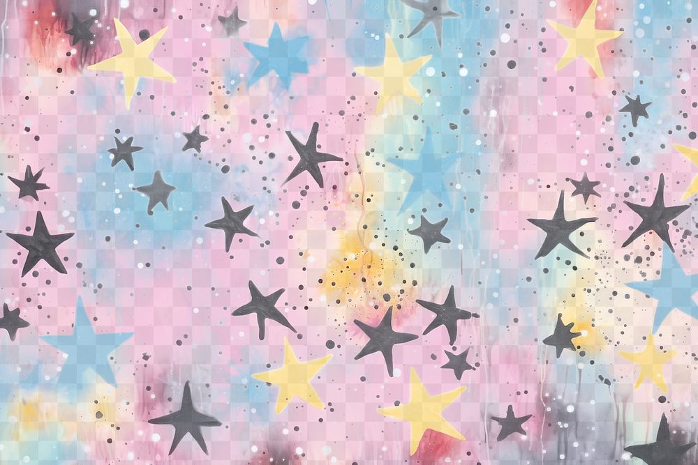 Colorful starry abstract fabric texture | Free PNG - rawpixel