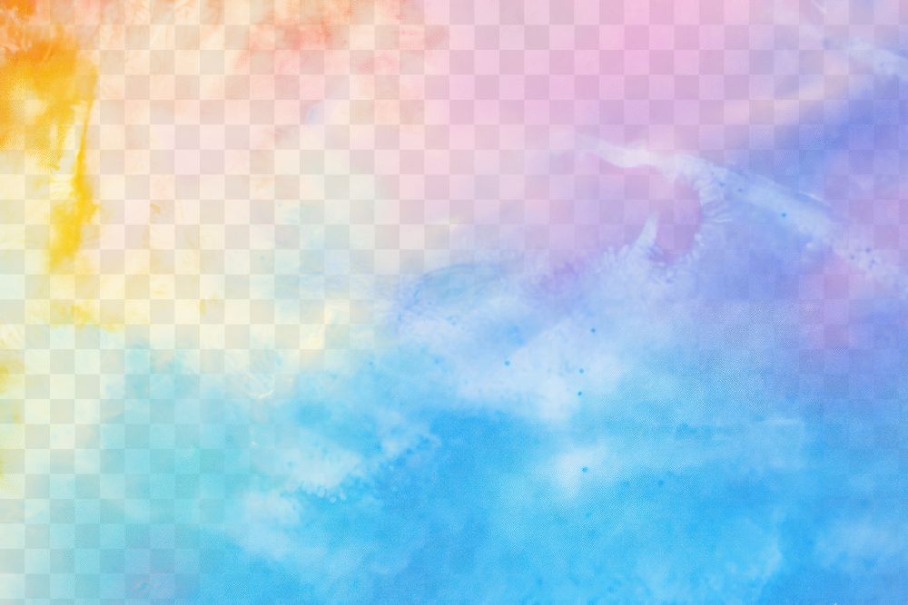 Vibrant watercolor gradient fabric texture | Free PNG - rawpixel