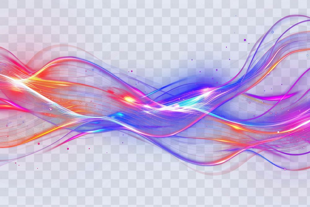 Vibrant abstract wave png overlay | Free PNG - rawpixel