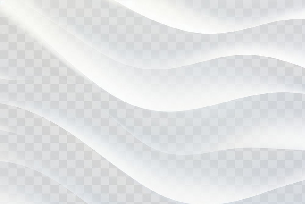 Elegant abstract wavy white png | Free PNG - rawpixel