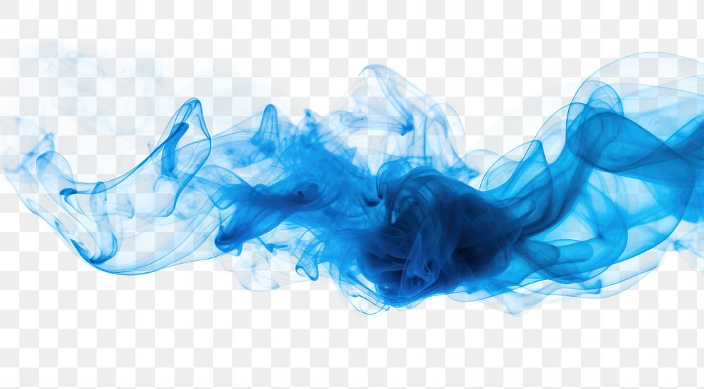 PNG Abstract blue smoke art | Free PNG - rawpixel