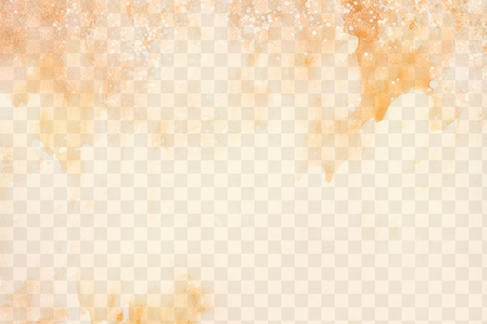 Abstract orange watercolor png overlay | Free PNG - rawpixel