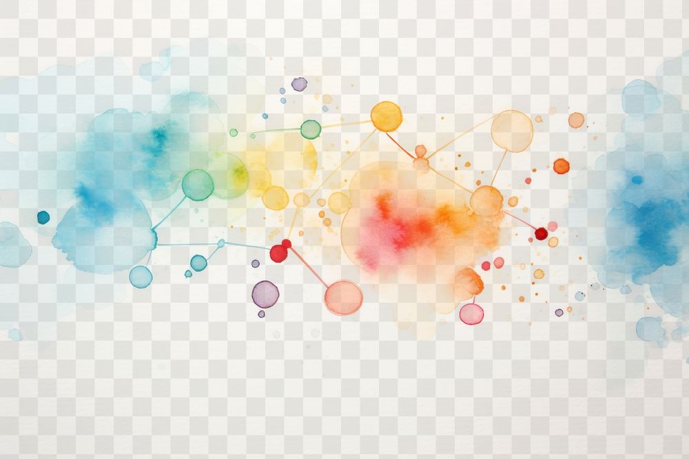 Colorful abstract watercolor png paint | Premium PNG - rawpixel