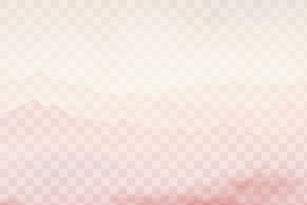 Serene pink mountain png paint | Free PNG - rawpixel
